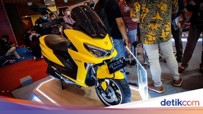 Motor Listrik Merek Polytron Harga Rp 16,5 Juta Unjuk Gigi, Ini Wujudnya