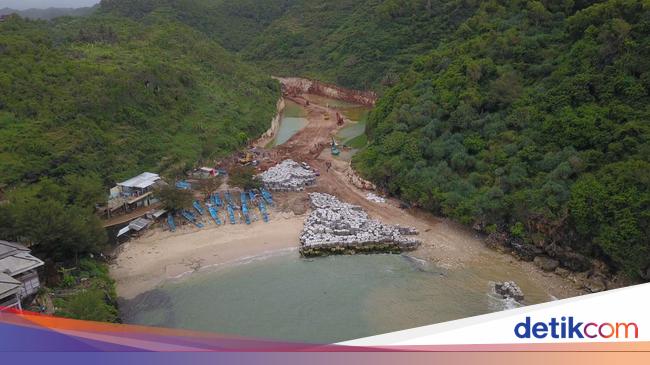 Pembangunan PPI Gesing Gunungkidul 65%, Berikut Zona Prioritasnya