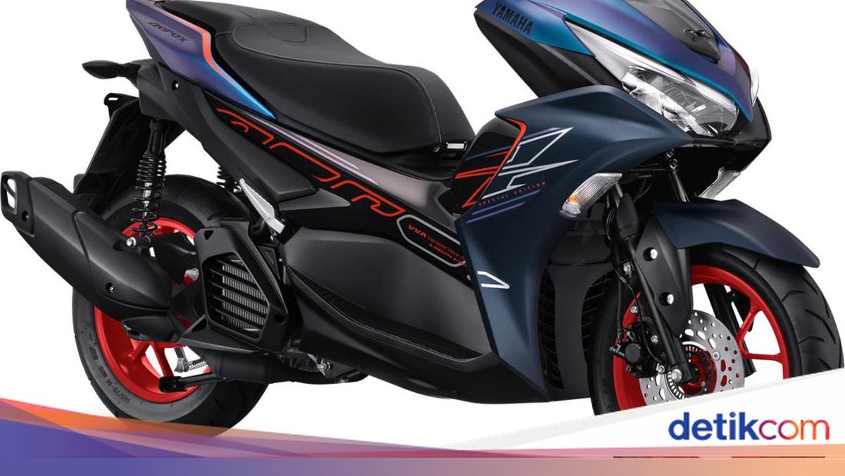 Tampilan Baru Yamaha Aerox 155 Connected