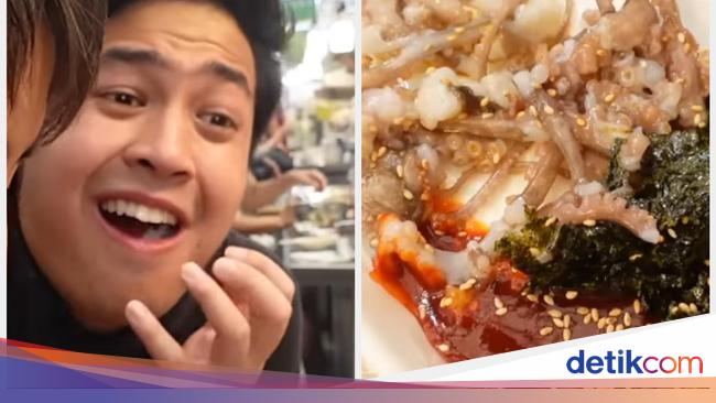 Cicip Gurita Hidup dan Kepiting Mentah di Korea, Ini Reaksi Jerome Polin