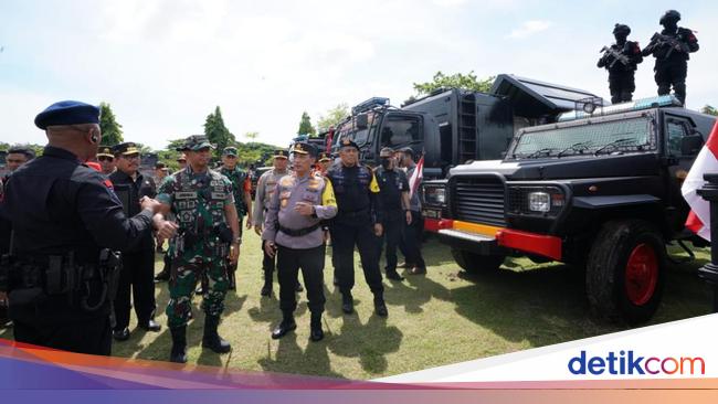 Kapolri-Panglima TNI Pimpin Apel G20 Bali, Pastikan Pengamanan Terkendali