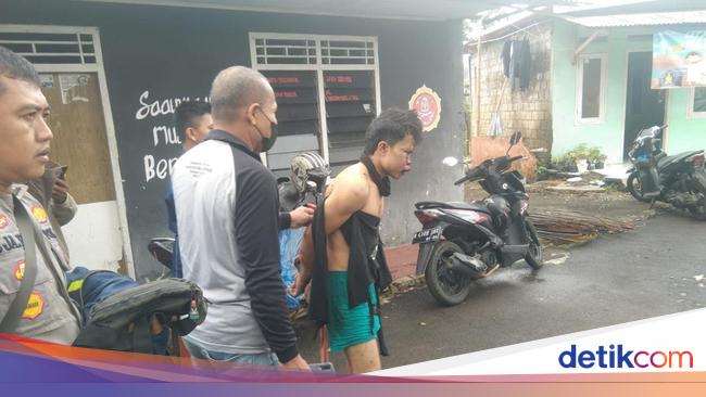 Ketahuan Warga, Curanmor di Cijeruk Bogor Dimassa sampai Jontor