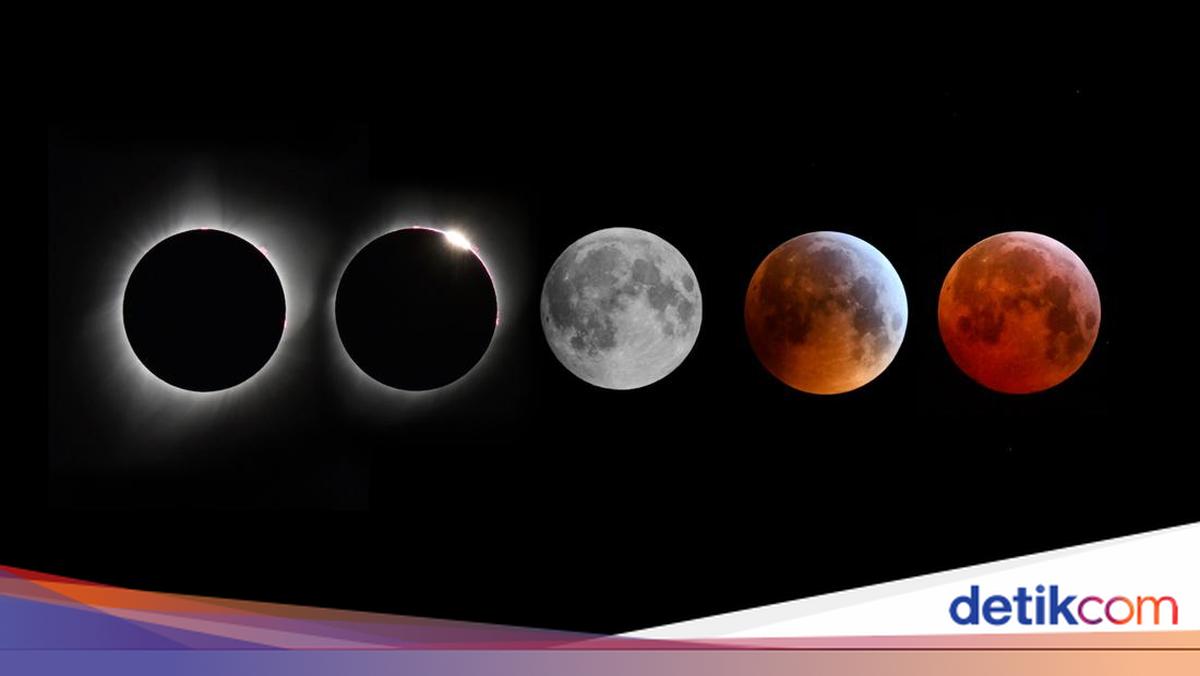 Gerhana Bulan Total 2025-2026 Terjadi Tiga Kali, Ini Jadwal dan Lokasinya