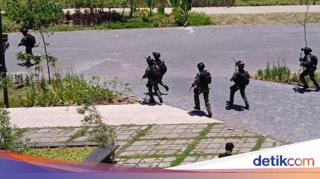 Komandan Koopssus TNI Tatar Pasukan pada Malam Hari Jelang KTT G20