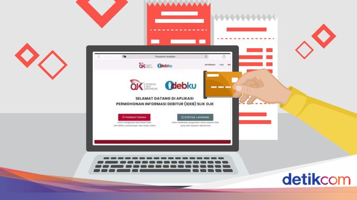 SLIK OJK Bisa Diurus Online Lewat iDeb, Ini Langkah Lengkapnya