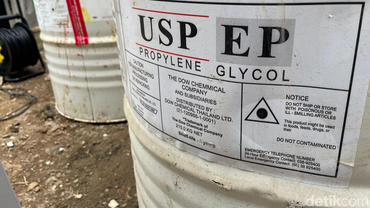 BPOM Temukan Pelarut Obat 'Oplosan' Tercemar EG 91 Persen, Lalai atau ...
