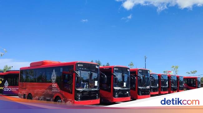 Damri Operasikan 24 Bus Listrik saat KTT G20, Ini Rutenya