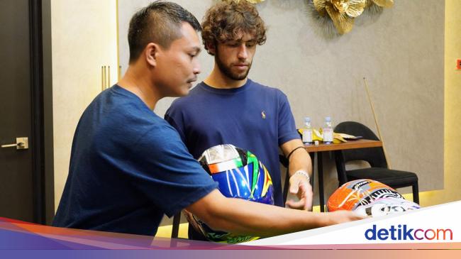 Ini Pebalap MotoGP yang Pakai Merek Helm Indonesia di Musim 2023