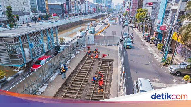 MRT Jakarta Bakal Relokasi Rel Kuno 1,4 Km di Harmoni-Mangga Besar MRT Jakarta Bakal Relokasi Rel Kuno 1,4 Km di Harmoni-Mangga Besar