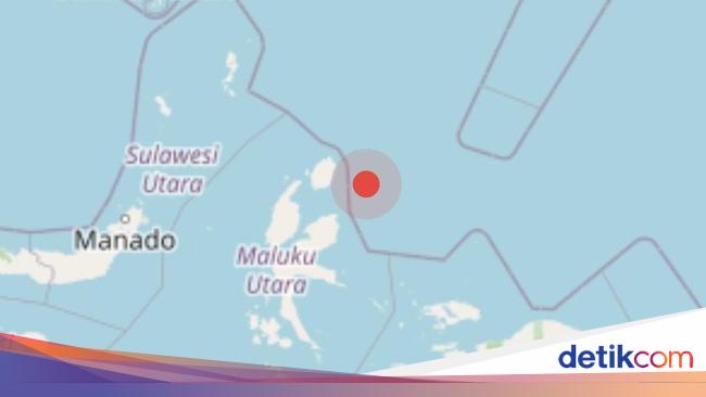 Gempa M 5,1 Guncang Daruba Maluku Utara, Tidak Berpotensi Tsunami