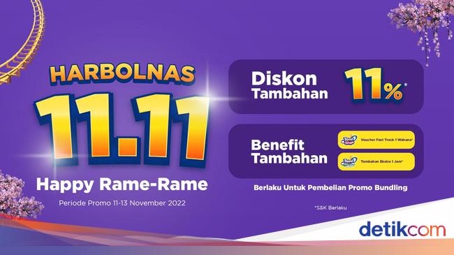 Harbolnas 11.11, Happy Rame-rame di Trans Studio