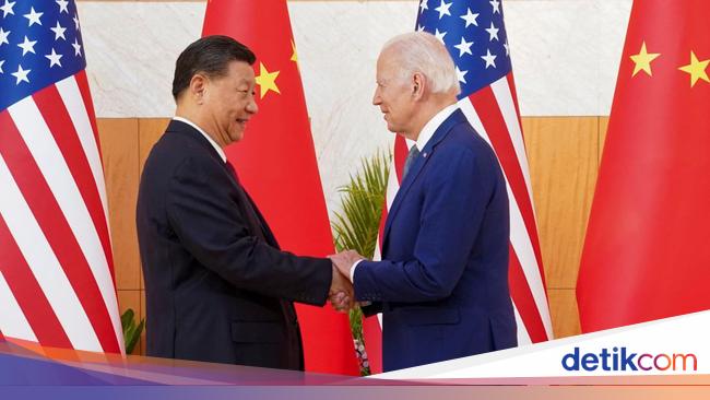 Jabat Tangan Erat, Joe Biden & Xi Jinping Ternyata Bahas Ini di Bali