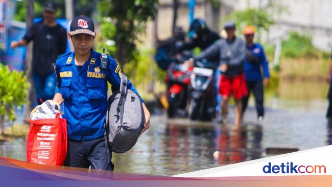 Kondisi Terkini Banjir di Tangerang