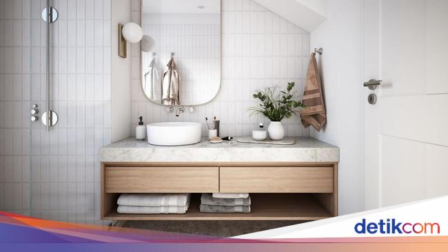 10 Ide Desain Kamar Mandi Sederhana Tapi Bikin Nyaman