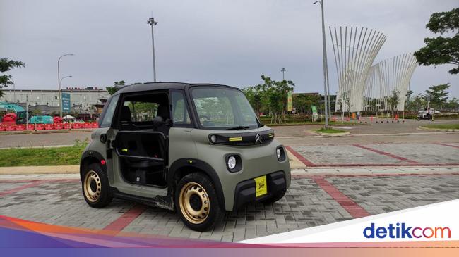 Cuma 50 Unit di Dunia, Citroen Bawa Mobil Listrik Ami Buggy ke Indonesia