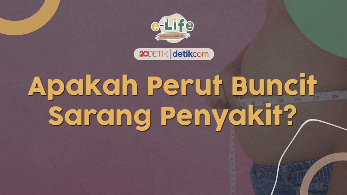 Perut Buncit Picu Serangan Jantung dan Gangguan Paru-paru