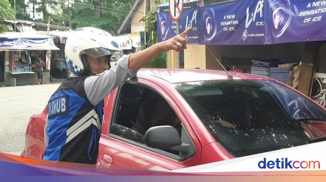 Terobos Perubahan Arus, Pekerja RS Columbia Disenggak Petugas Dishub