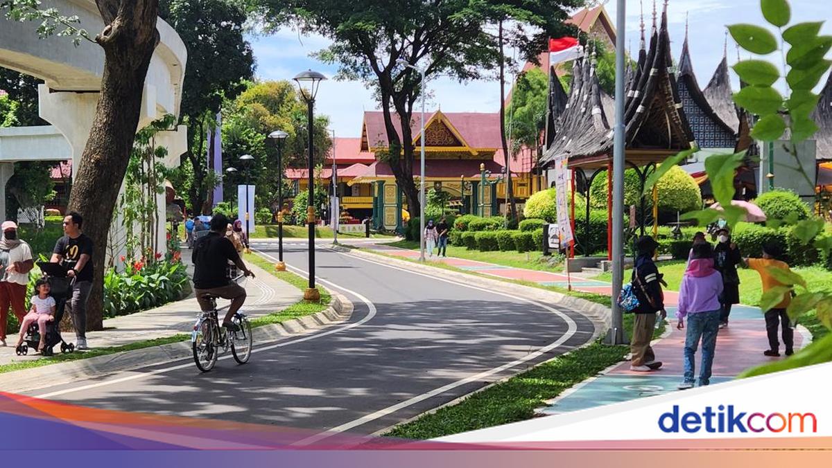 Luar Biasa! Wajah Baru TMII Manjakan Pejalan Kaki dan Pesepeda