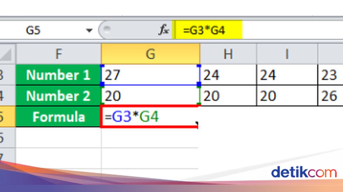Rumus Perkalian Excel Otomatis, Tidak Perlu Kalkulator