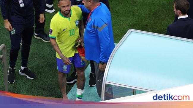 Fakta-fakta Cedera Engkel yang Bikin Neymar Nangis Usai Kena Tekel Serbia