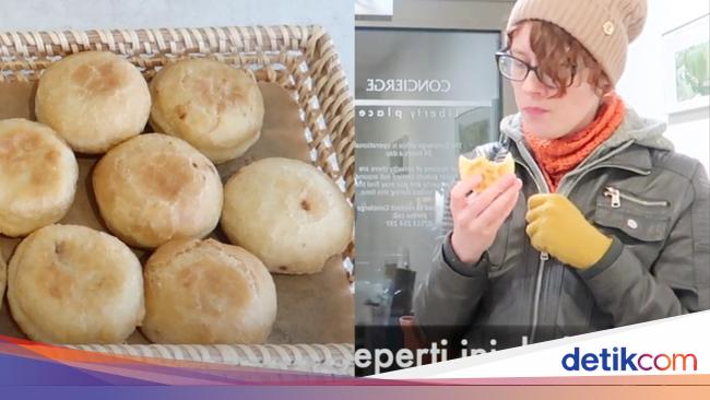 Cicipi Roti Kampung Indonesia, Bule Inggris Ini Kaget dengan Rasanya