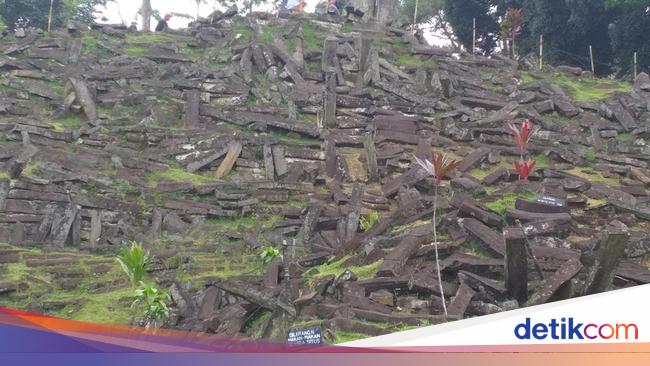 Begini Kerusakan Situs Gunung Padang Akibat Gempa Cianjur