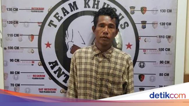 Tampang Pria Nekat Curi Besi Jembatan di Medan yang Bikin Bobby Murka