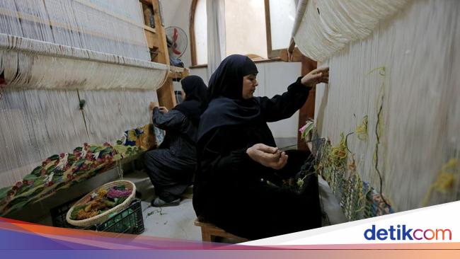 Begini Cara Pembuatan Karpet Tenun di Mesir