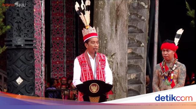 Pesan Jokowi Jelang Tahun Politik: Jangan Ada Benturan, Apalagi Adu Domba Pesan Jokowi Jelang Tahun Politik: Jangan Ada Benturan, Apalagi Adu Domba