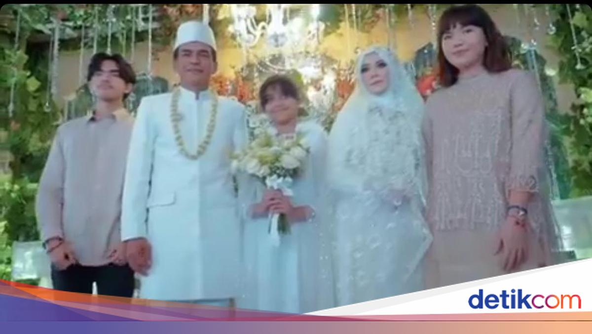 Momen Anak-anak Hadiri Pernikahan Teddy Syah dan Anne