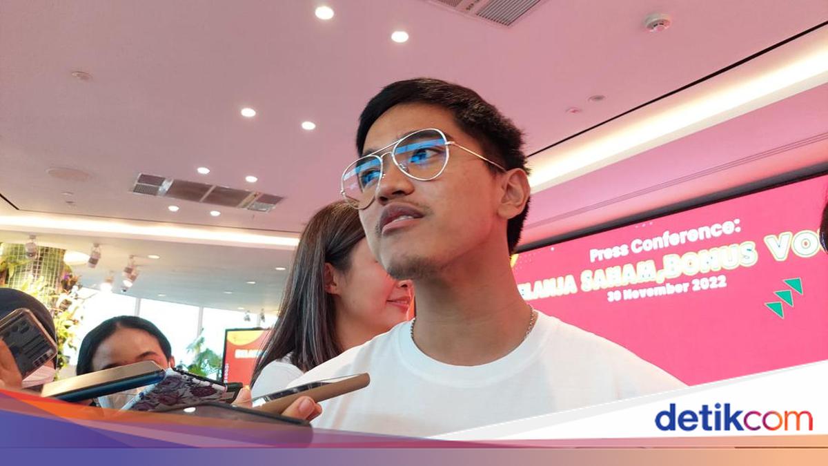 Pesan Kaesang Jangan Beli Saham Karena Embel-embel Anak Presiden