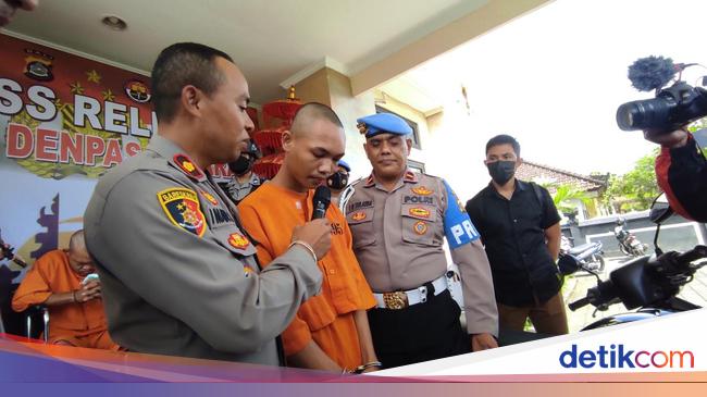 Terjerat Pinjol, Residivis di Denpasar Curi Motor Milik Teman