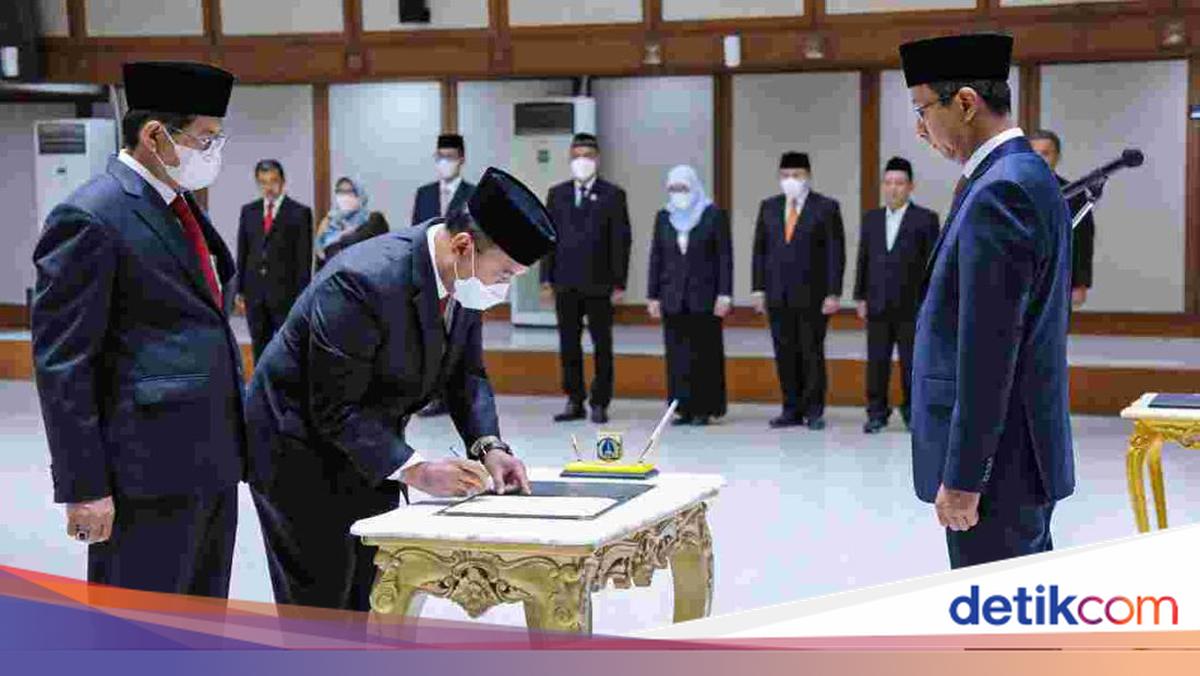 Heru Budi Copot Marullah dari Sekda DKI, Dilantik Jadi Deputi Gubernur