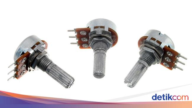 Mengenal Potensiometer, Jenis, dan Prinsip Kerjanya