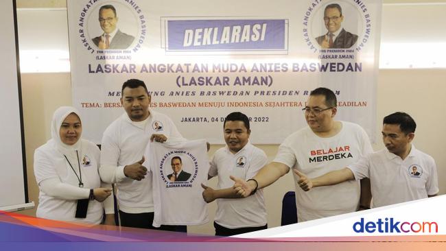 Laskar AMAN Deklarasi Dukung Anies Baswedan Maju Capres 2024
