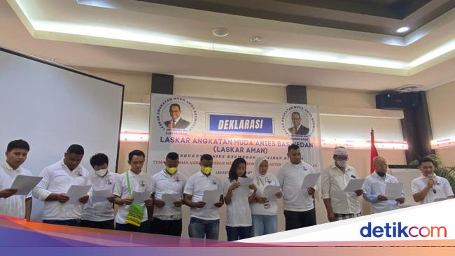 Relawan Laskar AMAN Deklarasi Dukung Anies Maju Capres 2024
