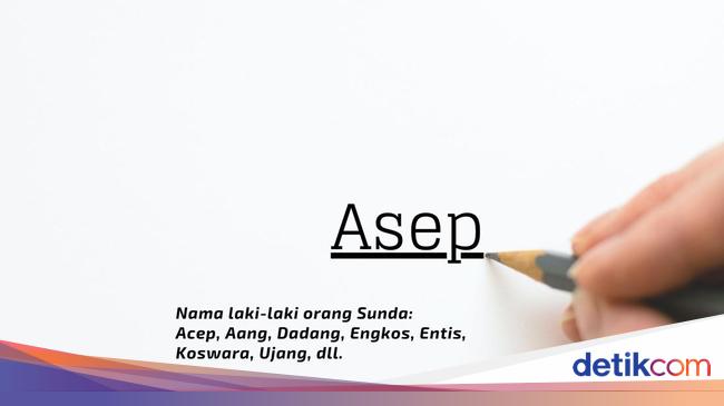 Nama Asep yang Sedang Kritis dan Menolak Jadi Kampungan