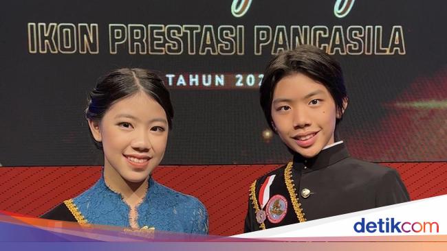 Mischka dan Devon Jadi Ikon Prestasi Pancasila 2022 Termuda