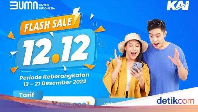 Serbu! Promo 12.12, KAI Tebar 16 Ribu Tiket Diskon, Cek di Sini
