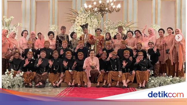 Prabowo Unggah Momen Akrab Menteri Jokowi di Tasyakuran Kaesang-Erina