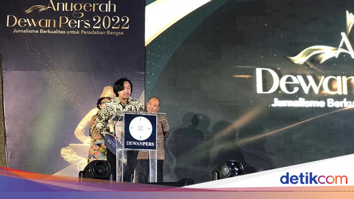 Jurnalis detikcom Raih Anugerah Dewan Pers 2022