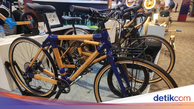 Keren! UMKM Ini Bikin Rangka Sepeda Berbahan Dasar Bambu