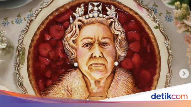 Di Tangan Seniman Ini, Pie Jadi Karya Seni Potret Tokoh Terkenal