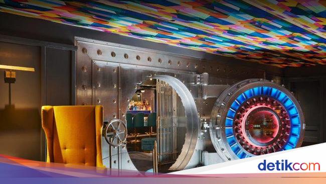 Keren! Bar di Basement Ini Dulunya Brankas Bank Nasional