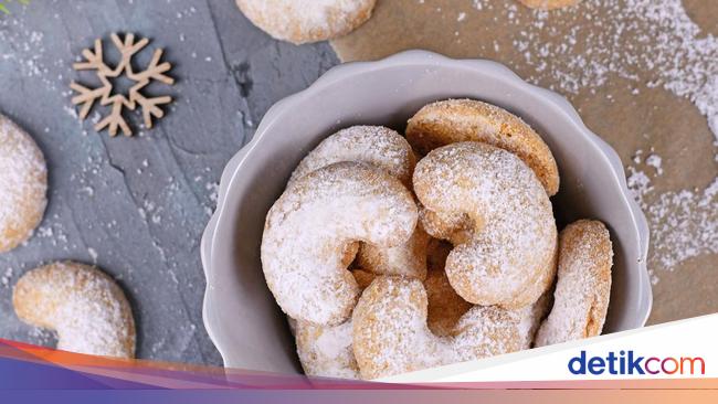 Resep Kue Almond Bulan Sabit Khas Jerman yang Gurih Lumer di Mulut