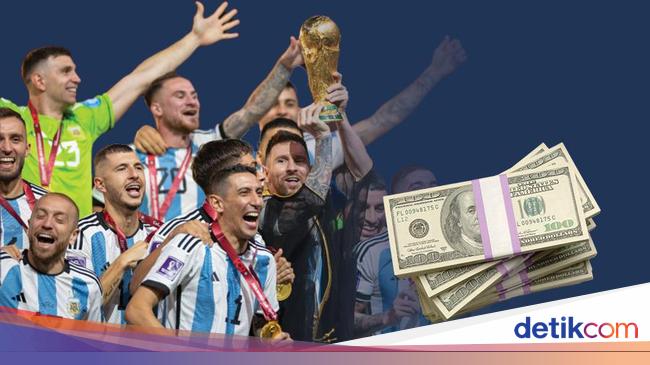 Rincian Hadiah Piala Dunia, Sang Juara Dapat Bejibun