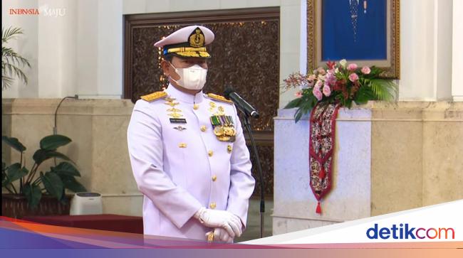 Jokowi Lantik Laksamana Yudo Margono Jadi Panglima TNI!