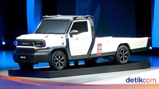Toyota IMV 0, Mobil Pikap Konsep dengan Desain Bak yang Panjang