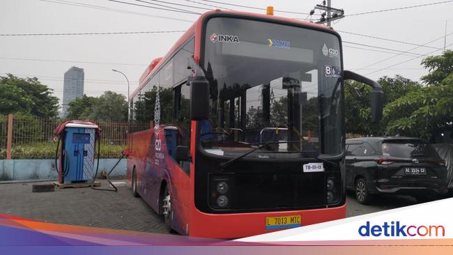 Rute dan Harga Tiket Bus Listrik Surabaya