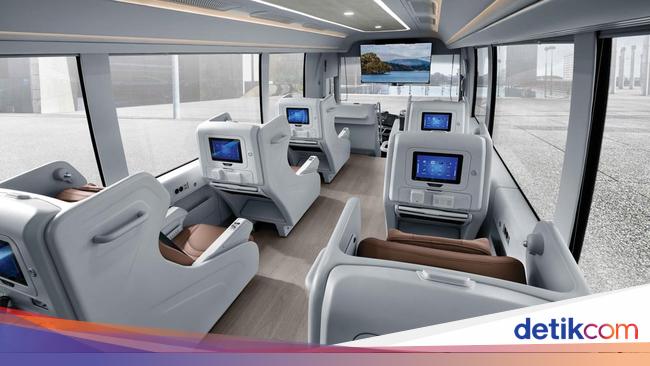 Lihat Lebih Dekat Bus Mewah Hyundai yang Cocok Buat Kantor Berjalan